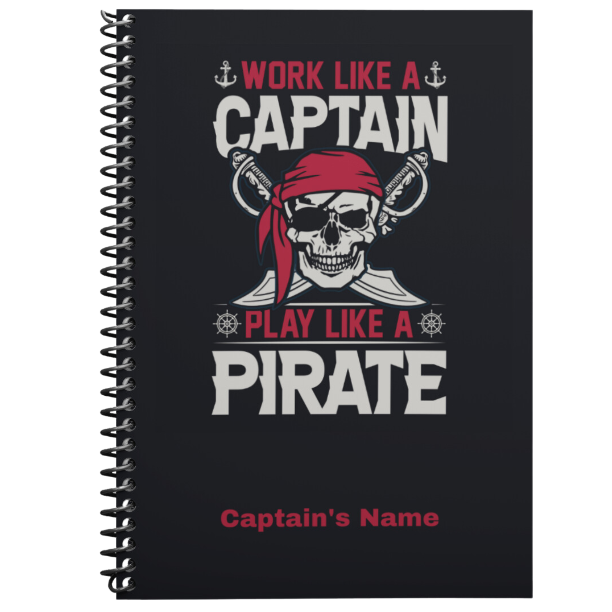 Personalized Captains Log Book for Boaters: Work like a Captain, Play ...